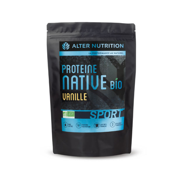Protéine Native bio Vanille format 700 g | Greenweez