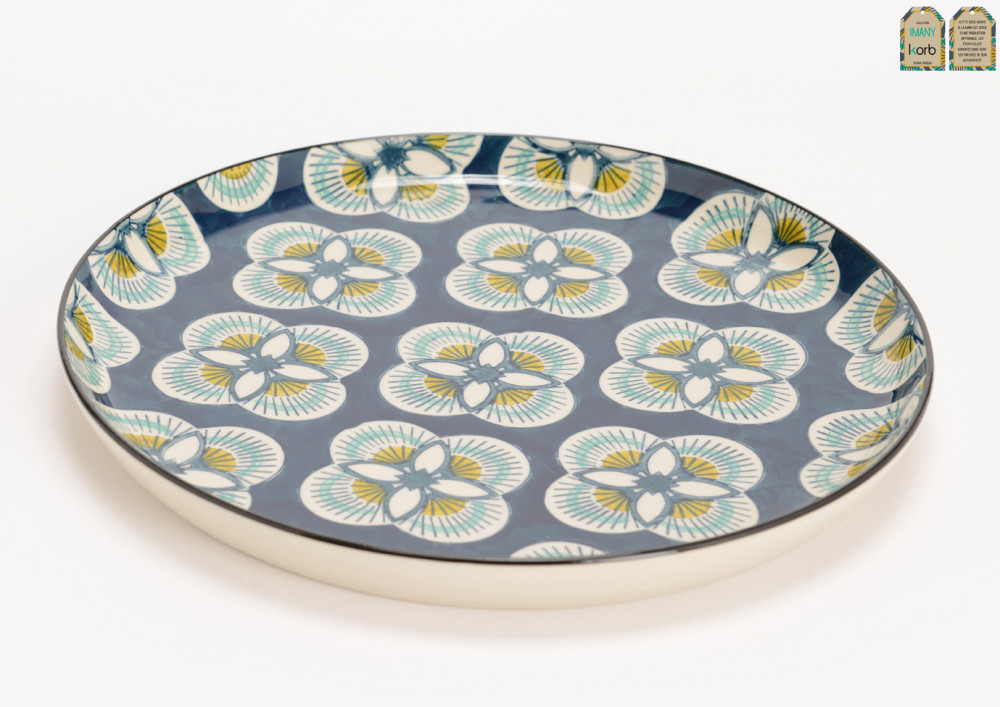 Assiette de présentation Imany 32 cm en grès | Greenweez