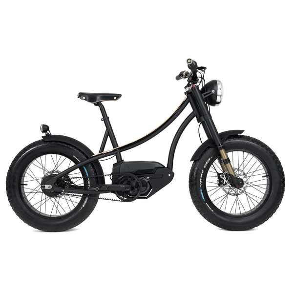 Vélo électrique Ateliers HeritageBike - Heritage Heroes - Noir | Greenweez