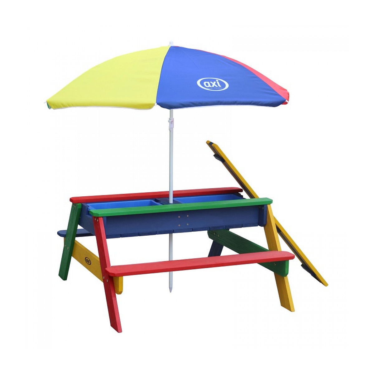 AXI Table sable et eau NICK Arc en ciel avec parasol Arc en ciel ...