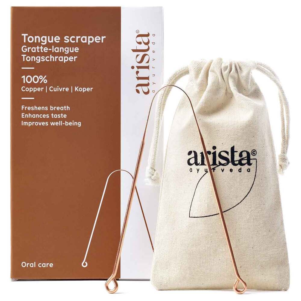 Gratte langue ayurvédique en cuivre | Greenweez
