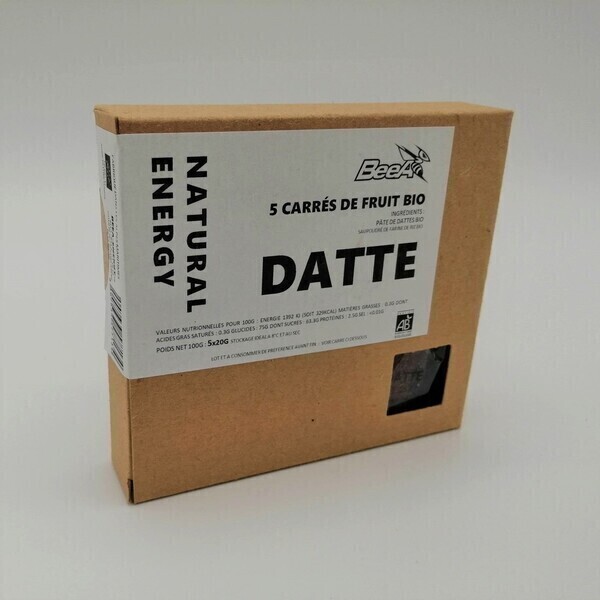 PÂTE DE FRUIT A LA DATTE BIO 5x20g | Greenweez