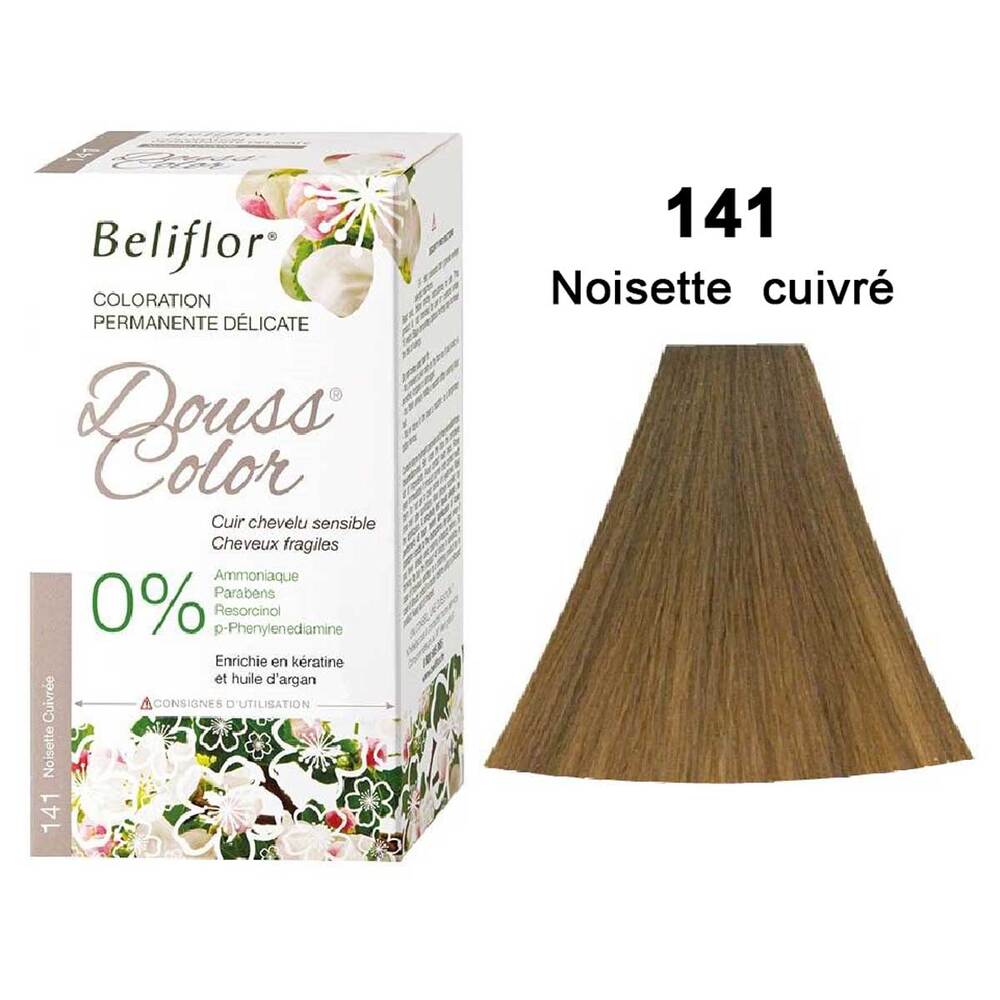 Coloration DoussColor® n°141 Noisette Cuivrée 131ml | Greenweez