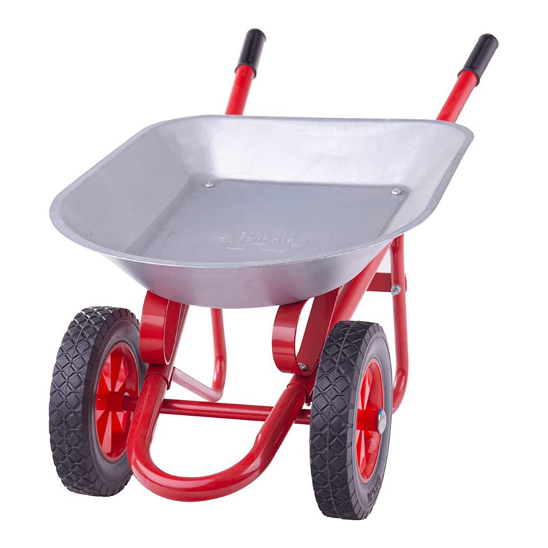Brouette en métal à 2 roues - BIGJIGS | Greenweez