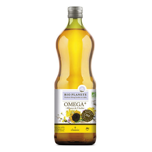 Huile d'assaisonnement omega+ bio 1L | Greenweez