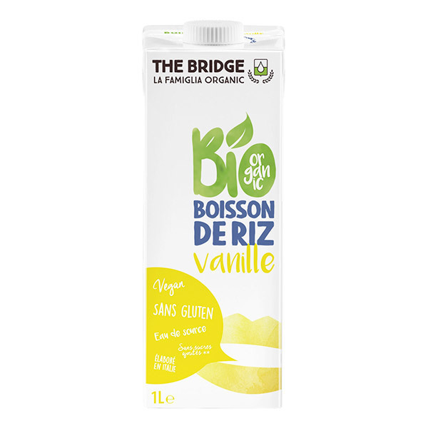 Boisson au riz Vanille - 1L | Greenweez