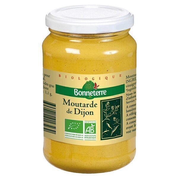 Moutarde de Dijon bio 350g | Greenweez