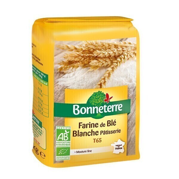 Farine T65 blanche pâtisserie 1kg bio | Greenweez