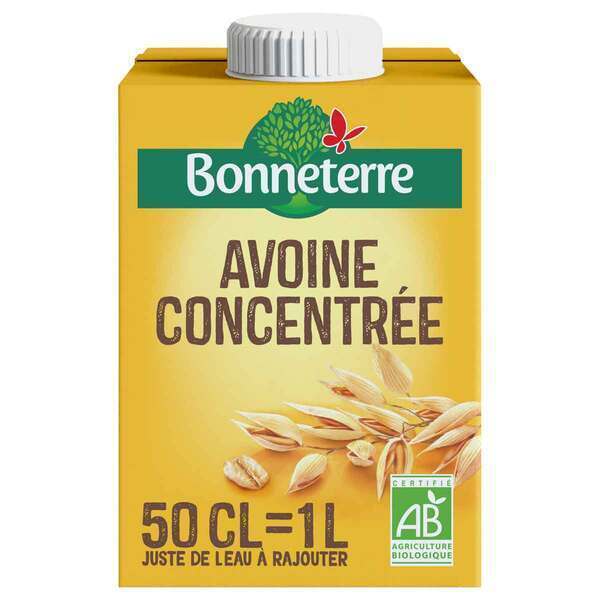 Boisson avoine concentrée bio 50cl | Greenweez