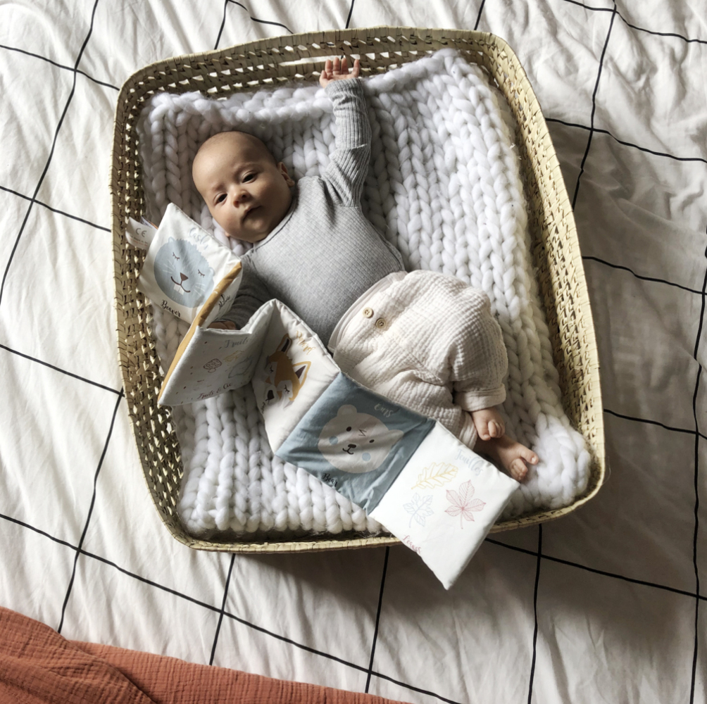 Panier à langer en feuille de palmier | Greenweez