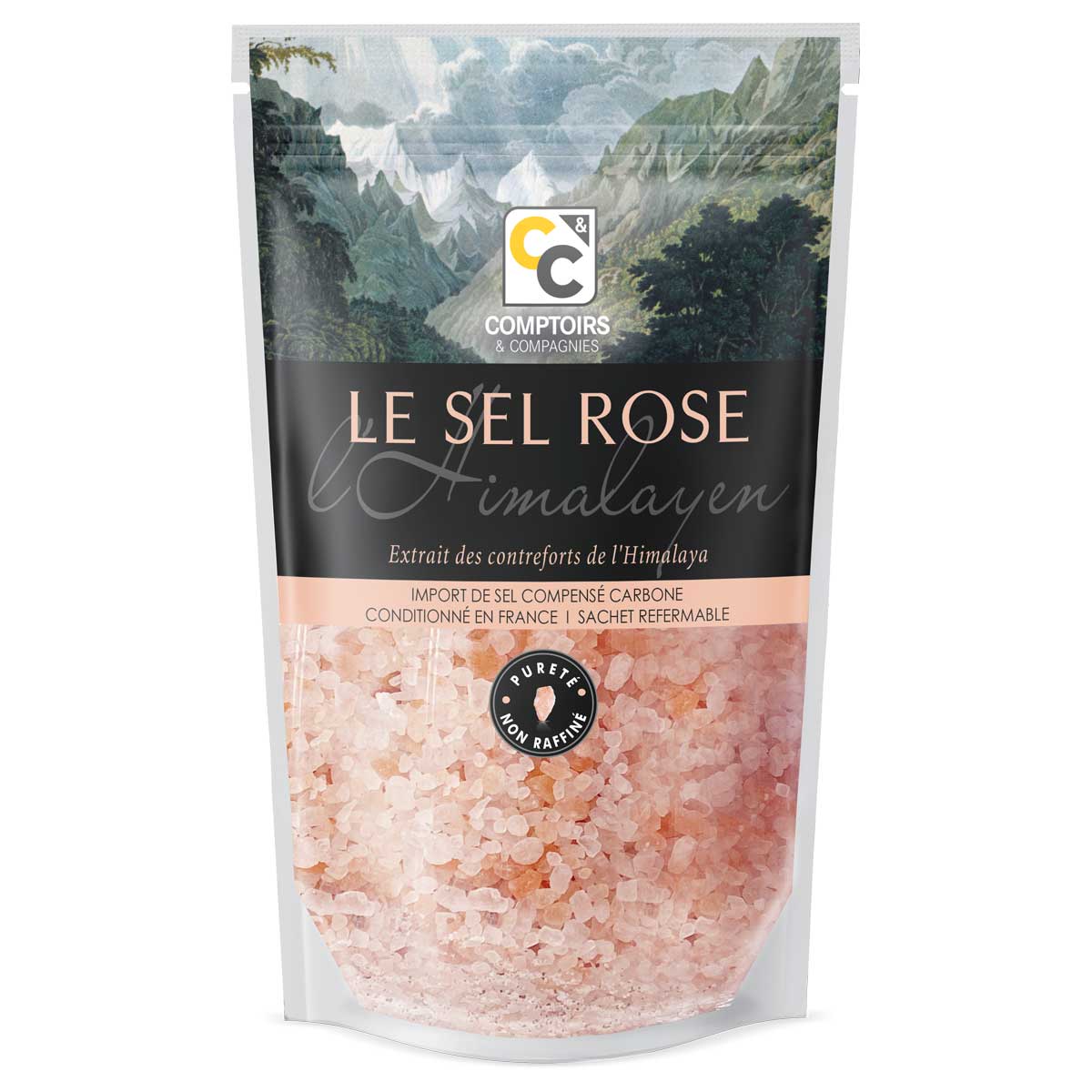 Sel rose de l'Himalaya fin 500g | Greenweez