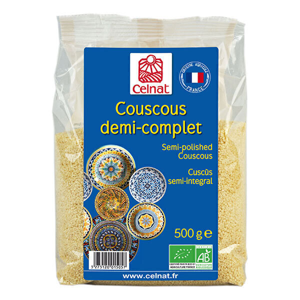Couscous demi-complet 500g | Greenweez