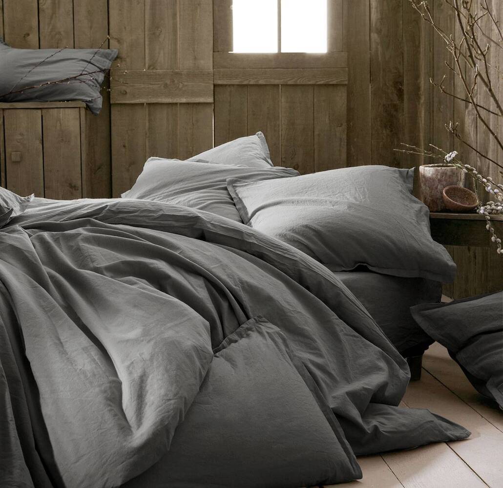 Drap coton lin lavé Flandres CAMIF | Greenweez
