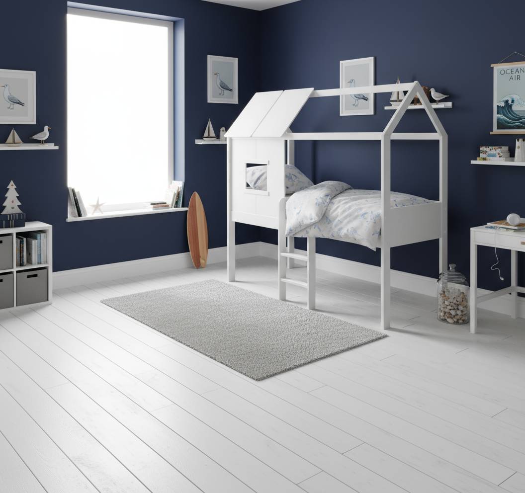 Lit cabane avec rangements en option Teddy | Greenweez