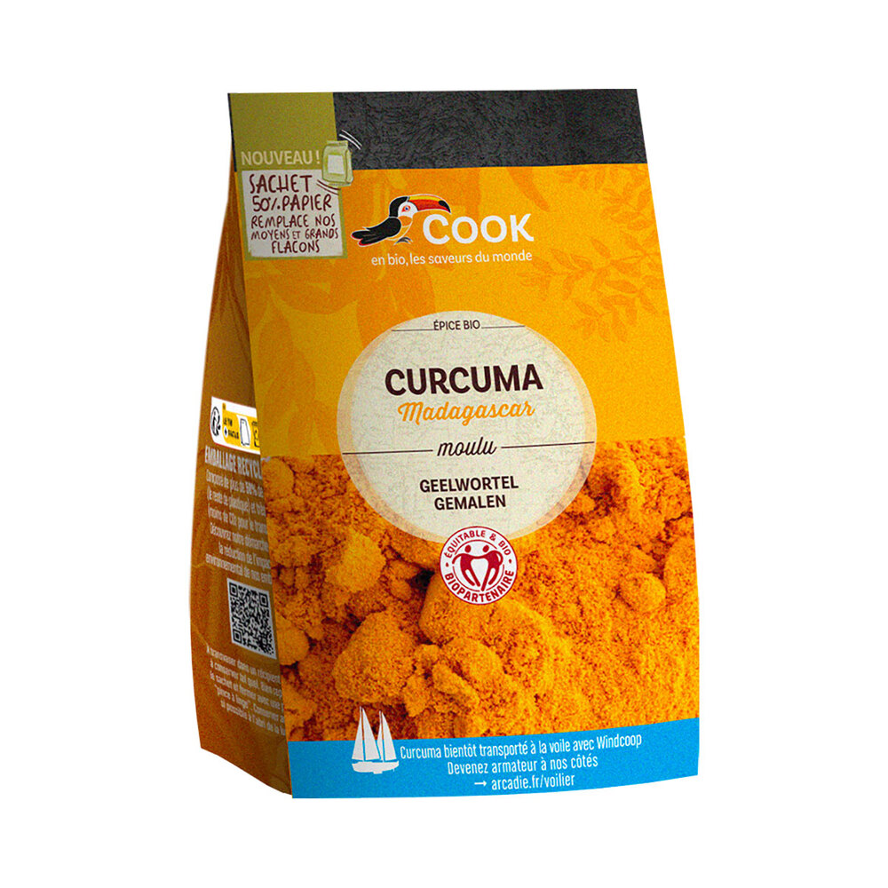 Curcuma moulu bio 100g | Greenweez