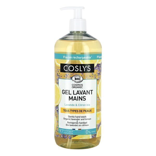 Gel lavant mains lavande et citron 1L | Greenweez