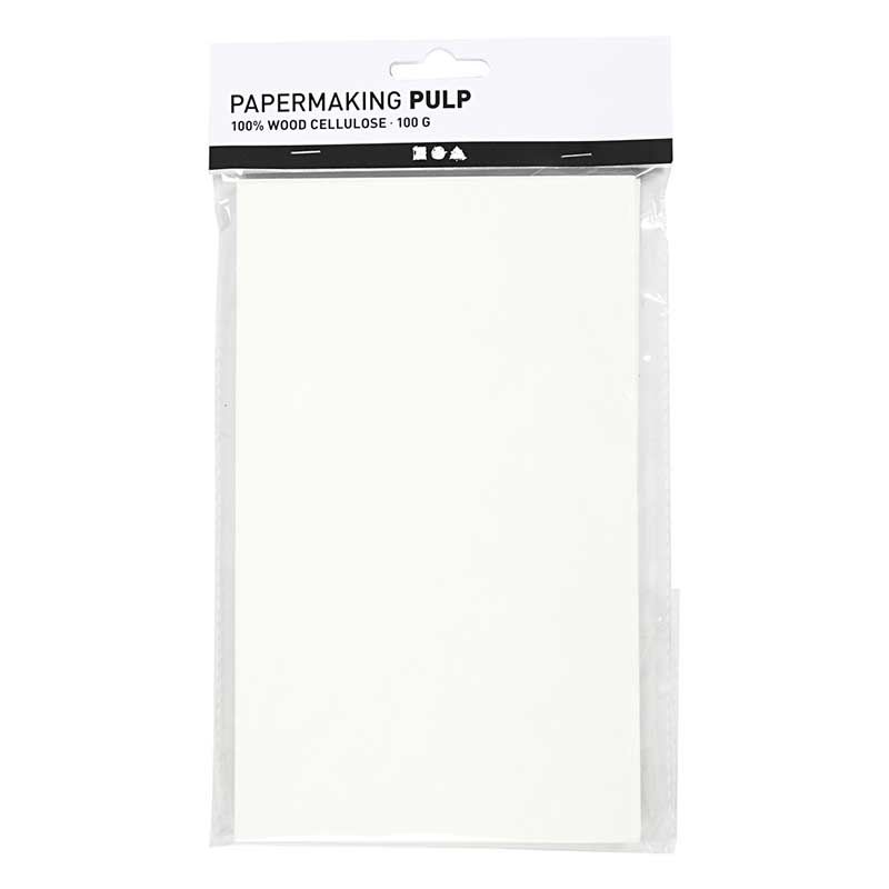 Pulpe de papier - fabriquer son papier soi-même 20 x 12 cm - 100 ...