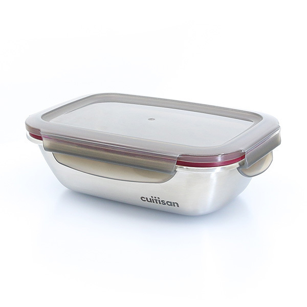 Boîte conservation inox rectangle 580ml | Greenweez