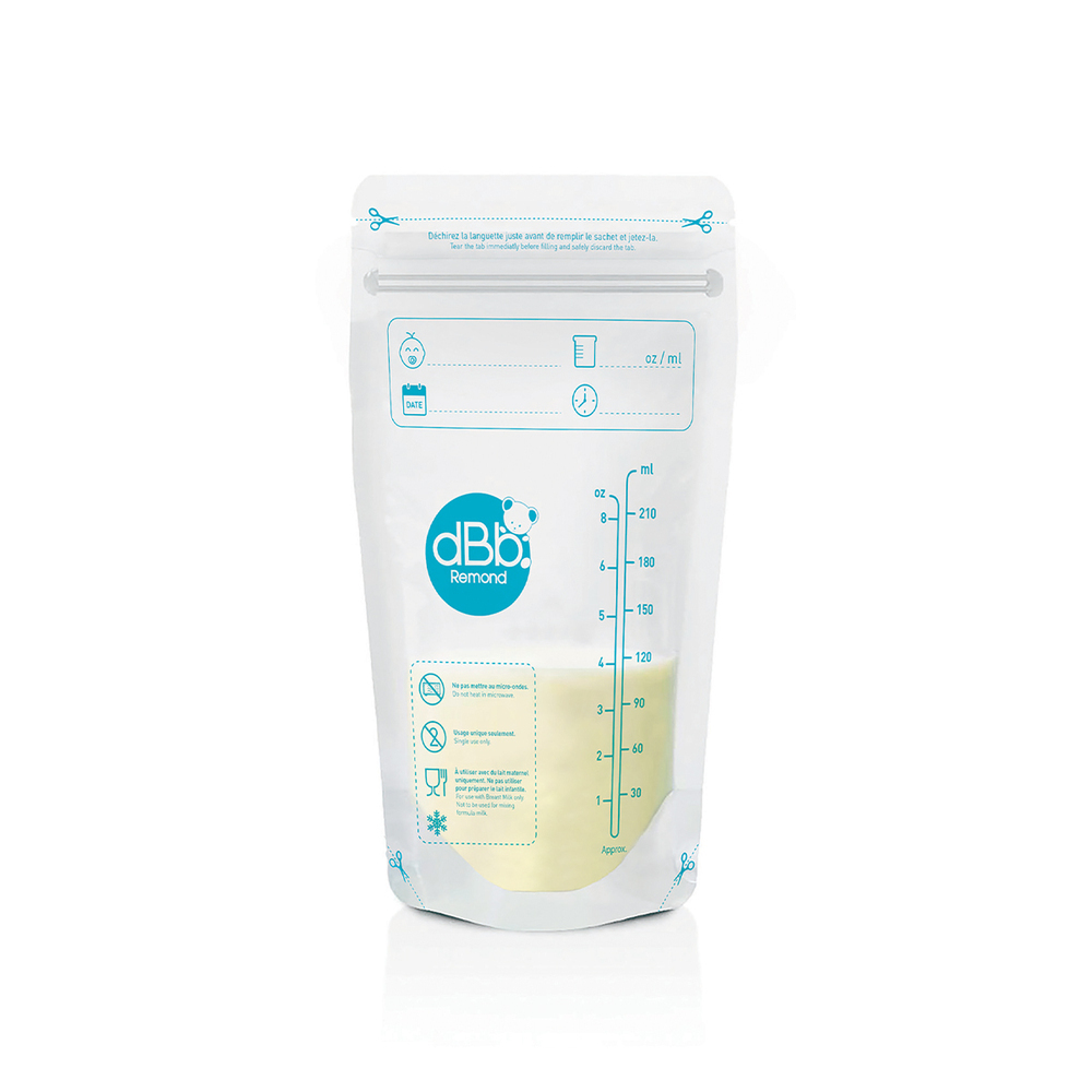 Sachet de conservation pour lait maternel x25 | Greenweez