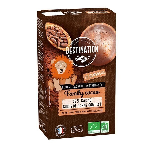 Choco saveur 32% cacao & sucre complet 800g Bio | Greenweez