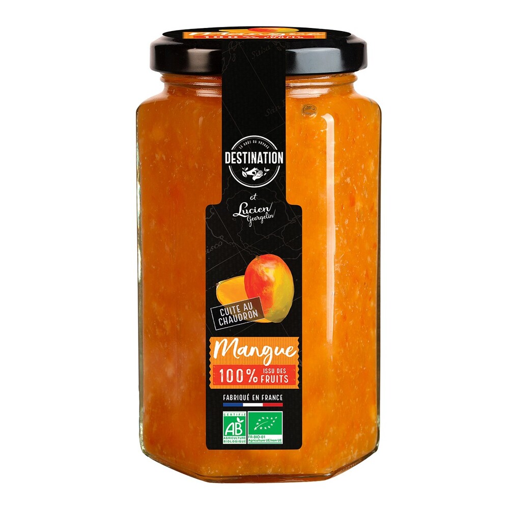 Confiture mangues 100% fruits 300g Bio | Greenweez