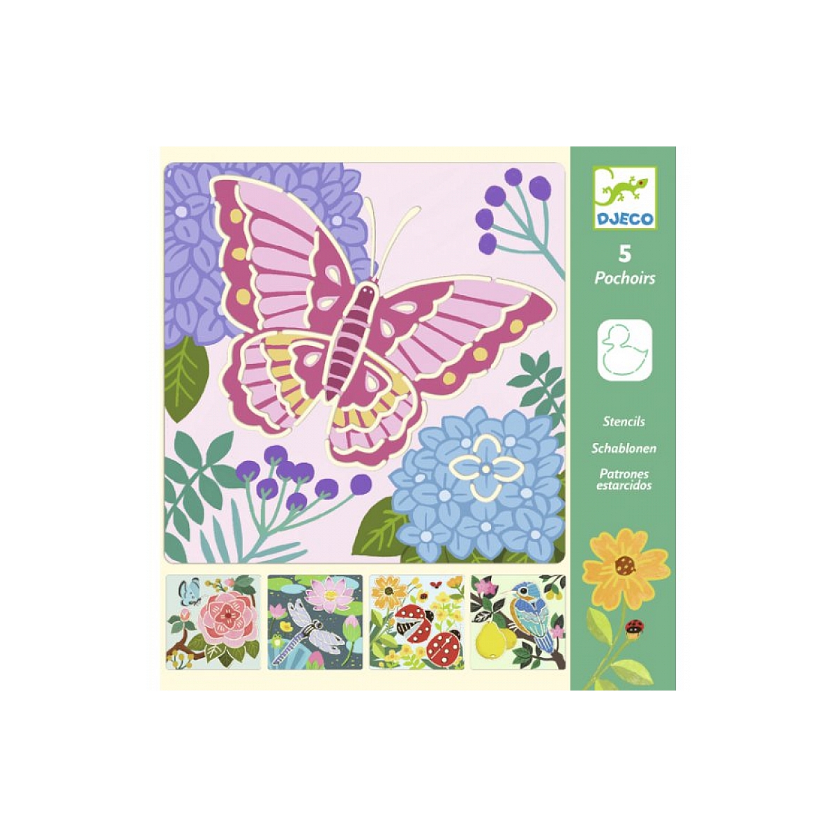 Pochoirs Ailes du jardin | Greenweez