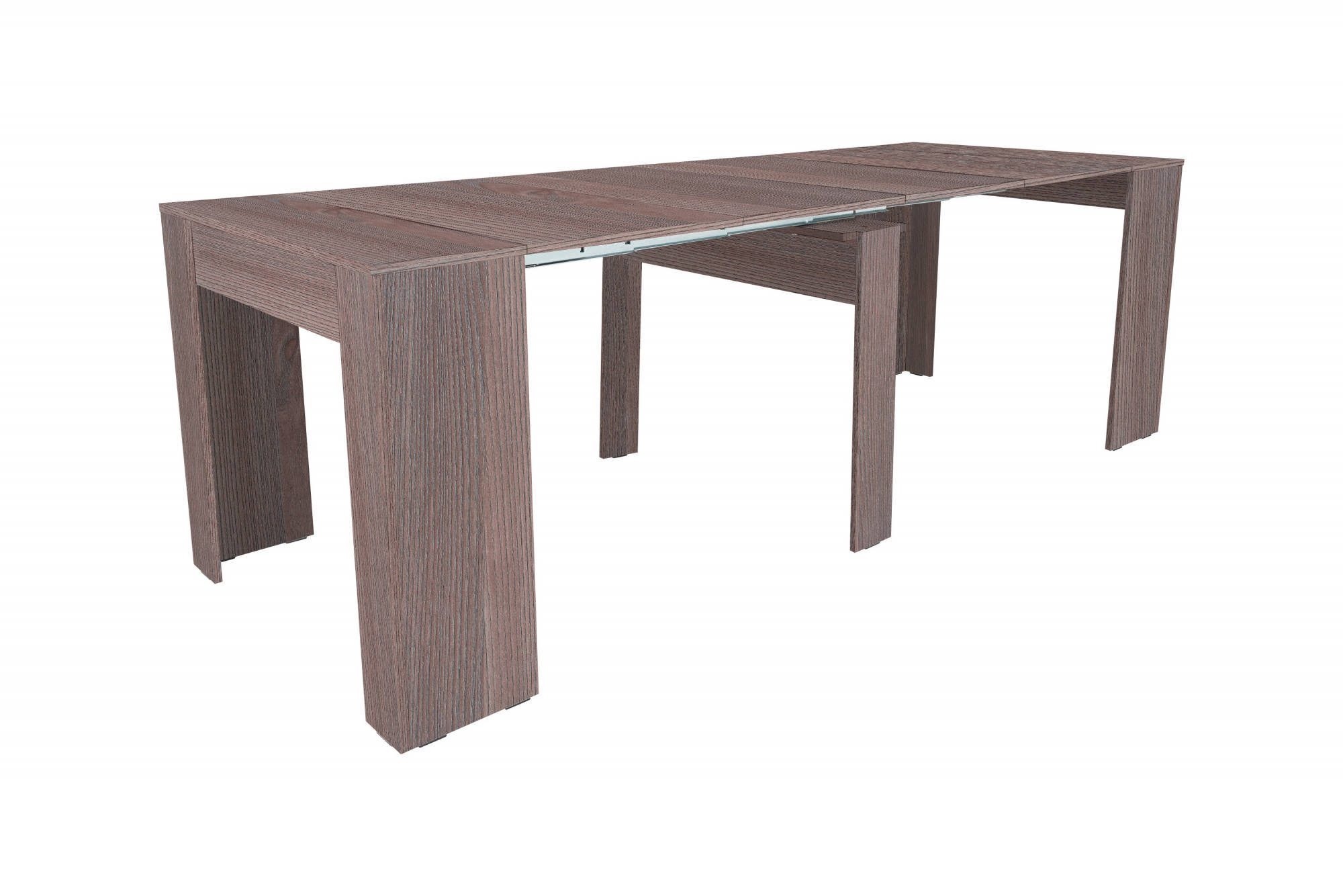 Table console à rallonge Dpanozz Chêne 90x51h78 cm | Greenweez