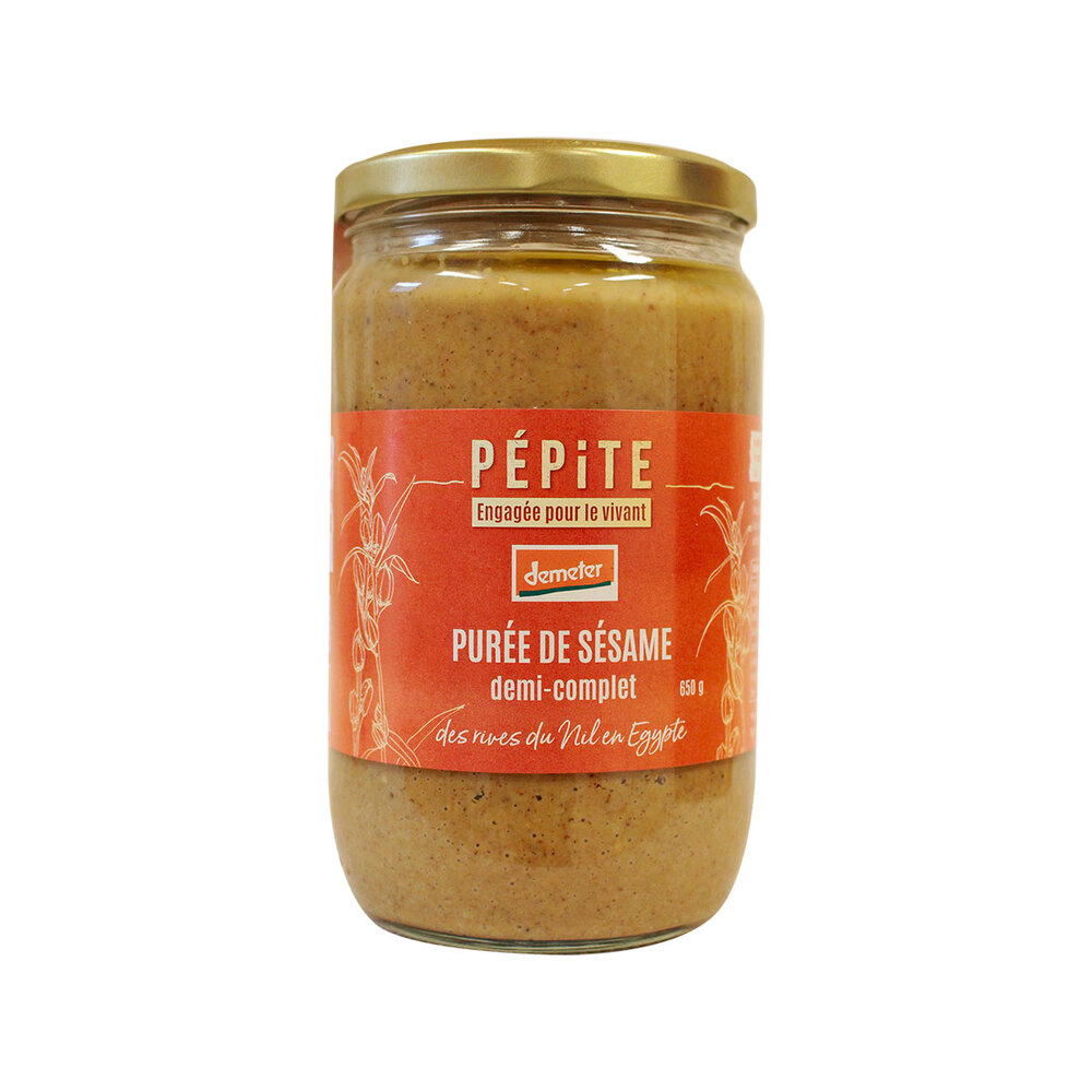 Purée de sésame demi complet bio 650g | Greenweez