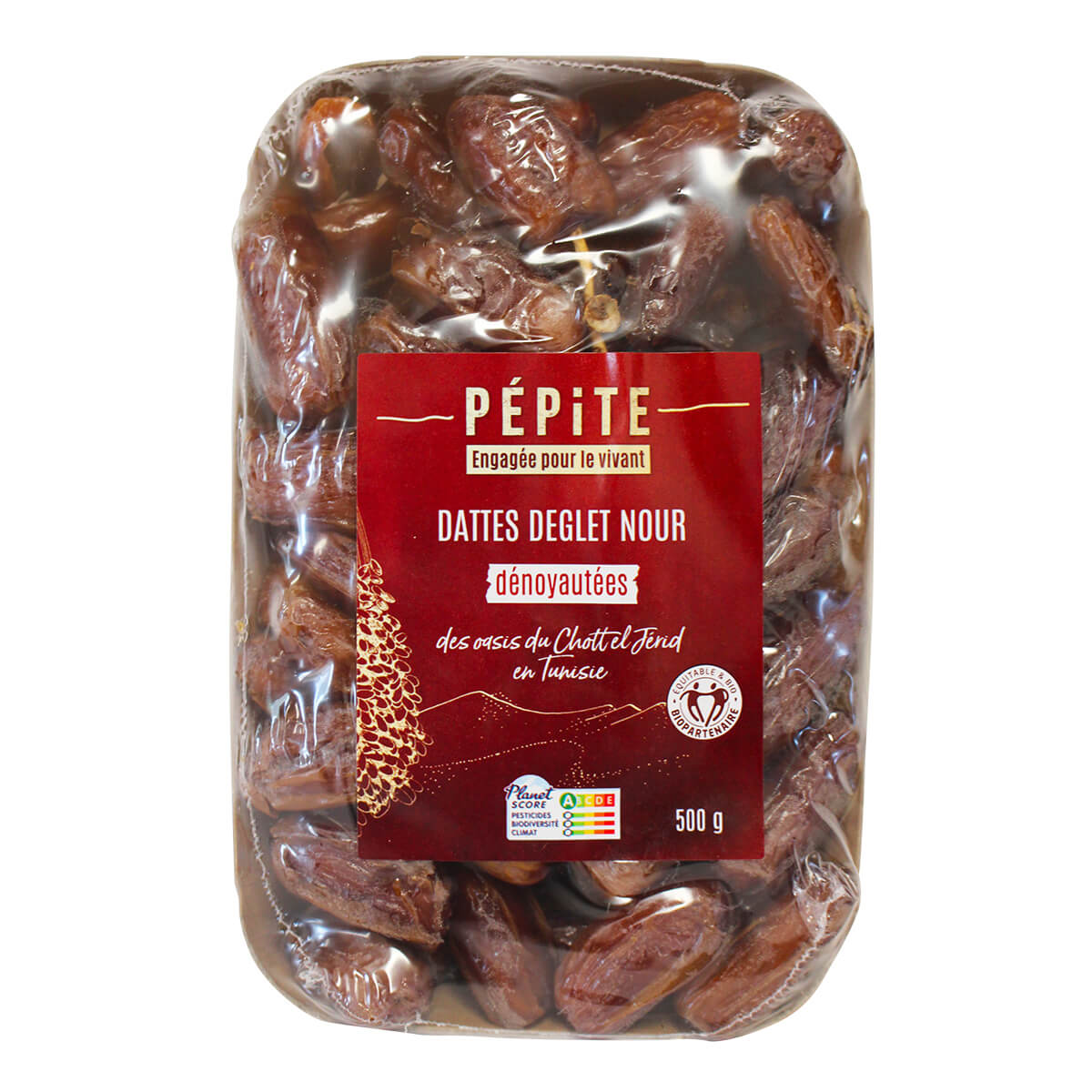 Pépite Dattes deglet nour dénoyautées bio 500g | Greenweez
