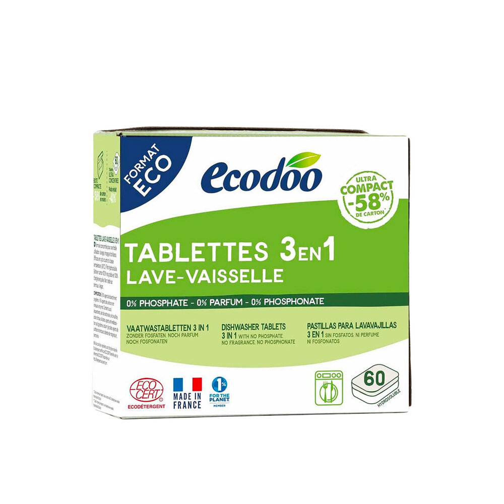 Tablettes lave-vaisselle 3 en 1 x60 | Greenweez
