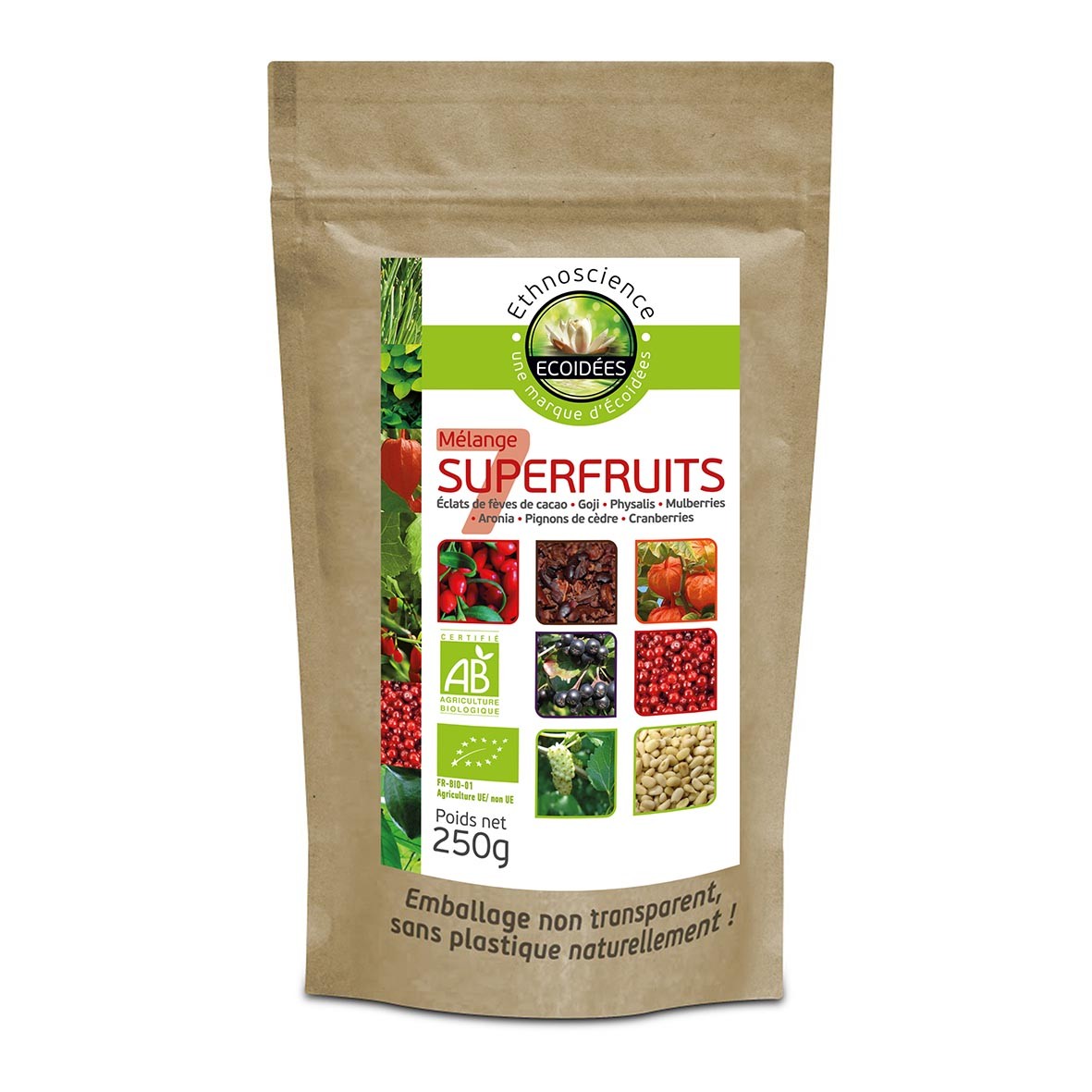 Mélange de 7 Superfruits 250g bio | Greenweez