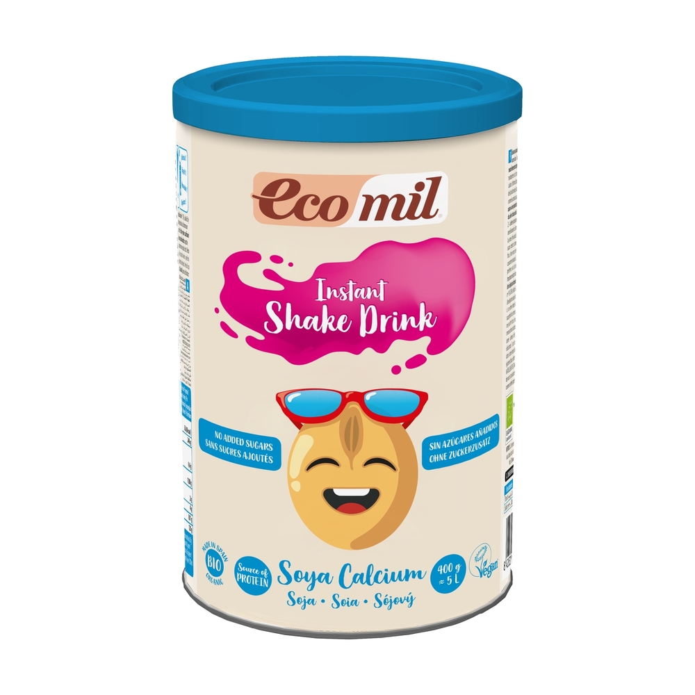 Boisson de soja instantanée au calcium sans sucre ajouté 400 g | Greenweez