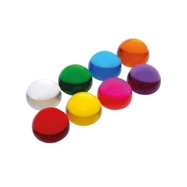 Demi-spheres transparentes colorees | Greenweez
