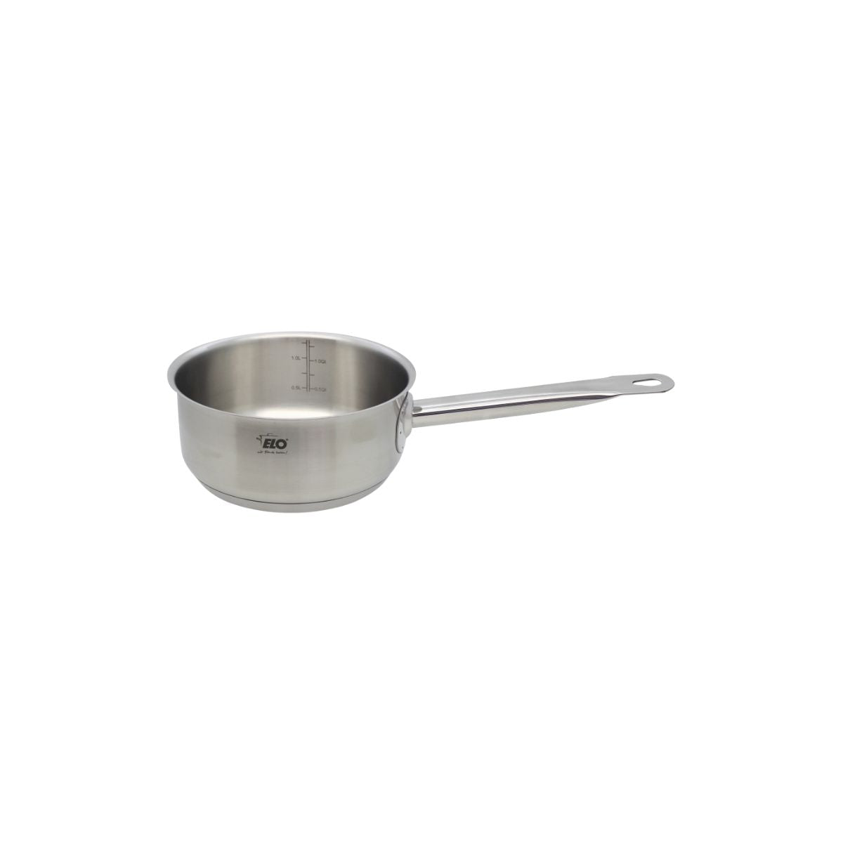 Casserole en inox 16 cm d'1 litre Elo Profi Cuisine | Greenweez
