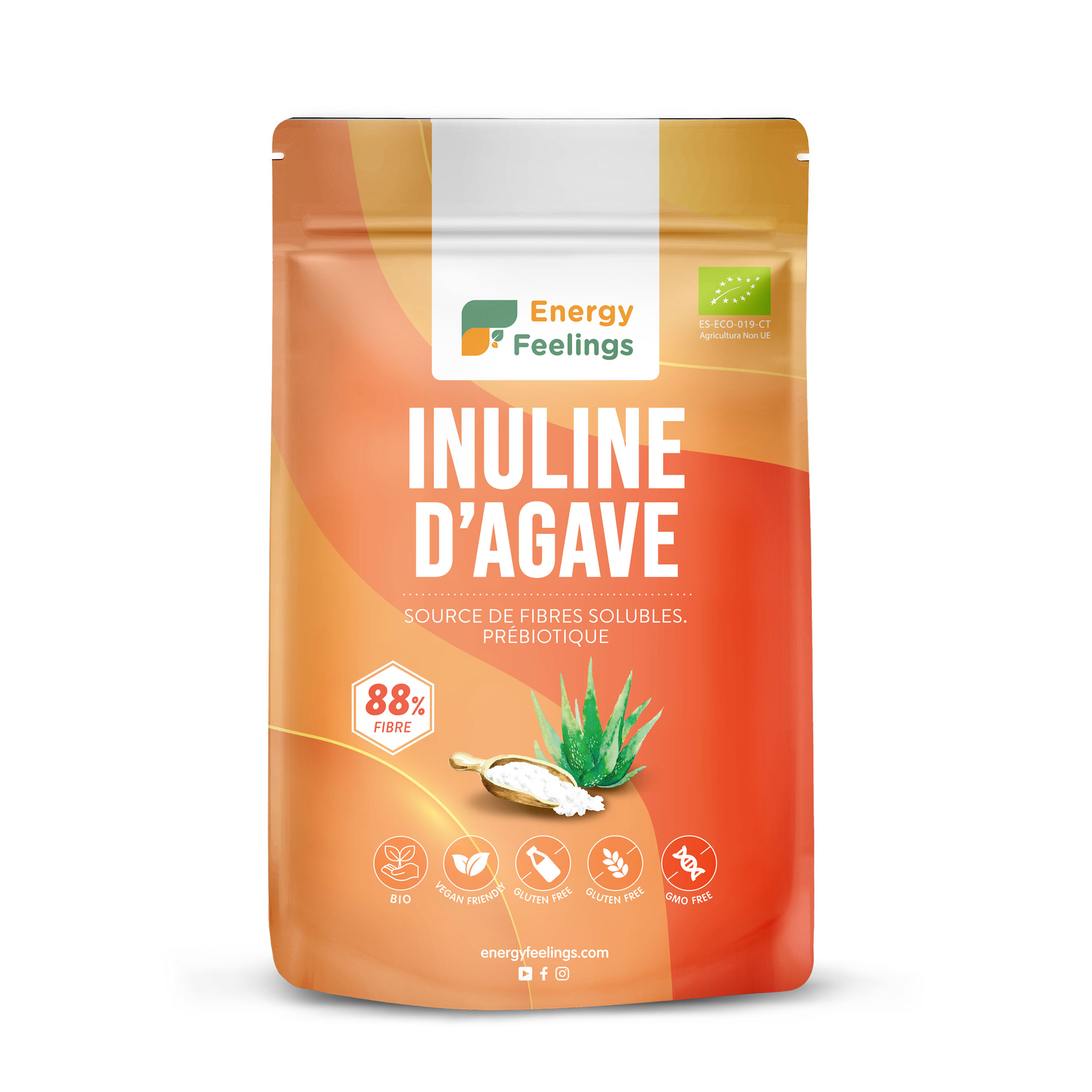 Inuline d'agave BIO - 200g | Greenweez