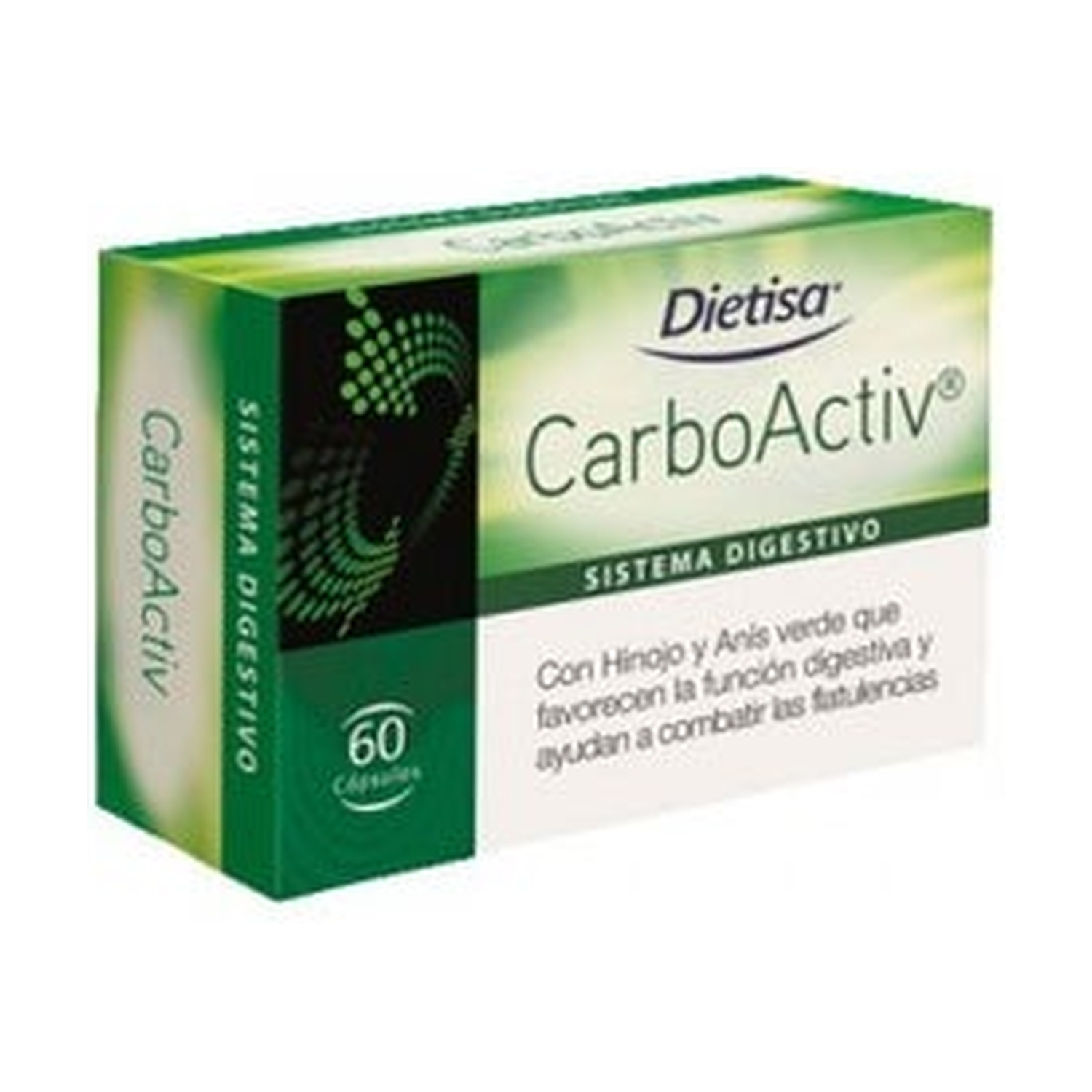 Carboactiv 60 capsules | Greenweez