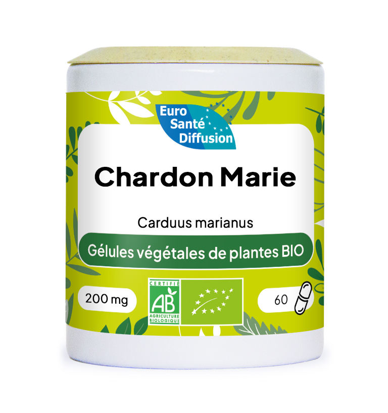 Chardon marie Gélules Bio - 60 gélules | Greenweez