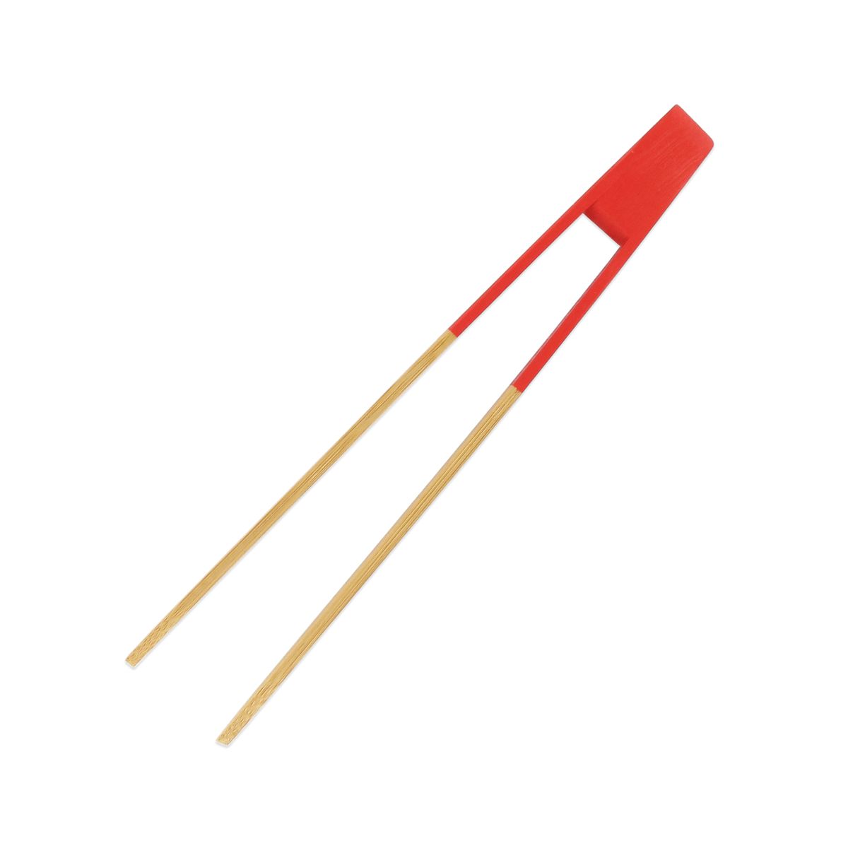 Pince de cuisine aimantée en bois 24 cm Fackelmann Wood Edition | Greenweez