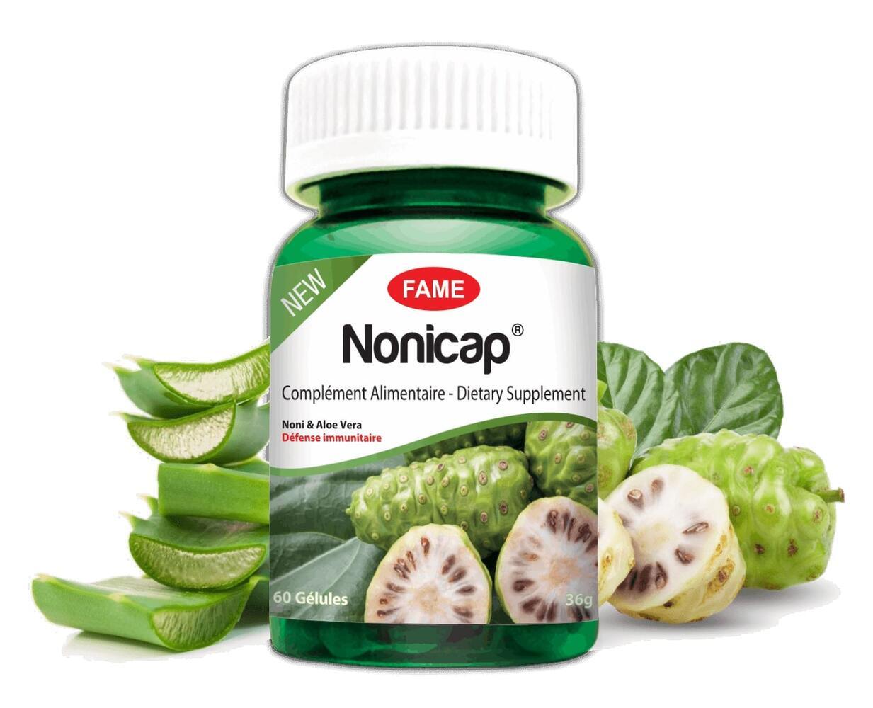 NONICAP® | 60 Gélules, Noni & Aloe Vera | Greenweez