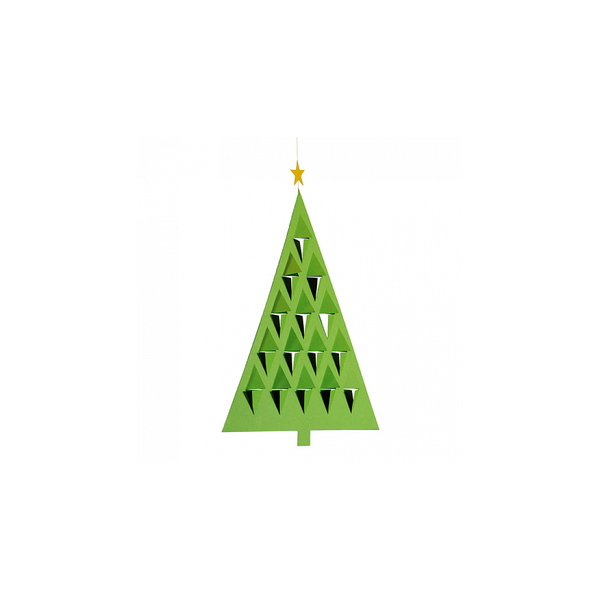 Mobile décoratif Prismas Tree Vert | Greenweez