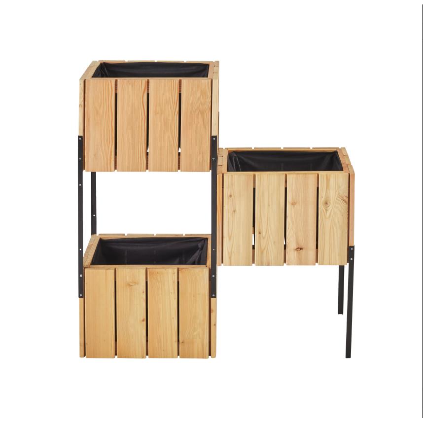 Jardinière en bois modulable - Acanta | Greenweez