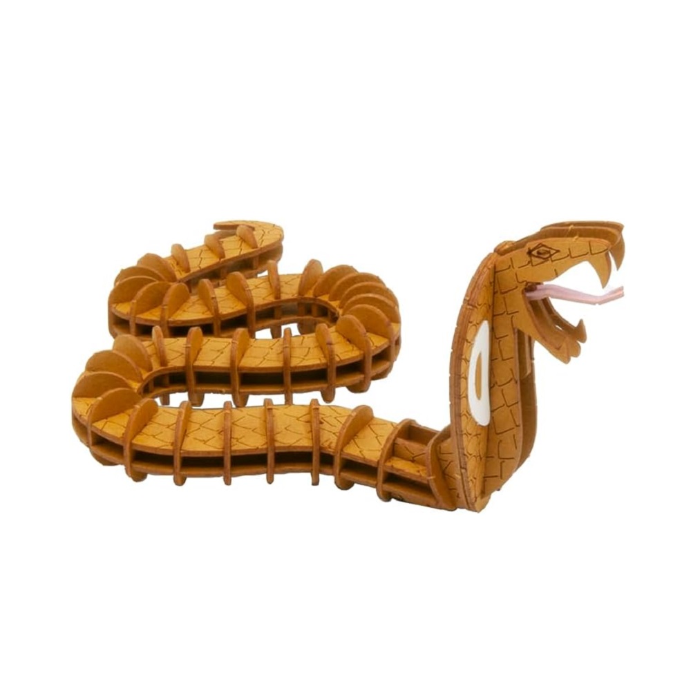 Maquette 3D en papier Serpent Cobra | Greenweez