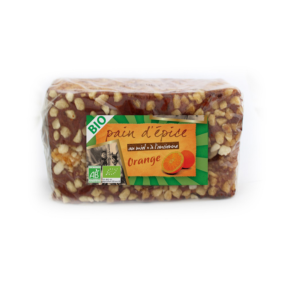 Pain d'épices & écorces d'orange à l'ancienne 500g | Greenweez