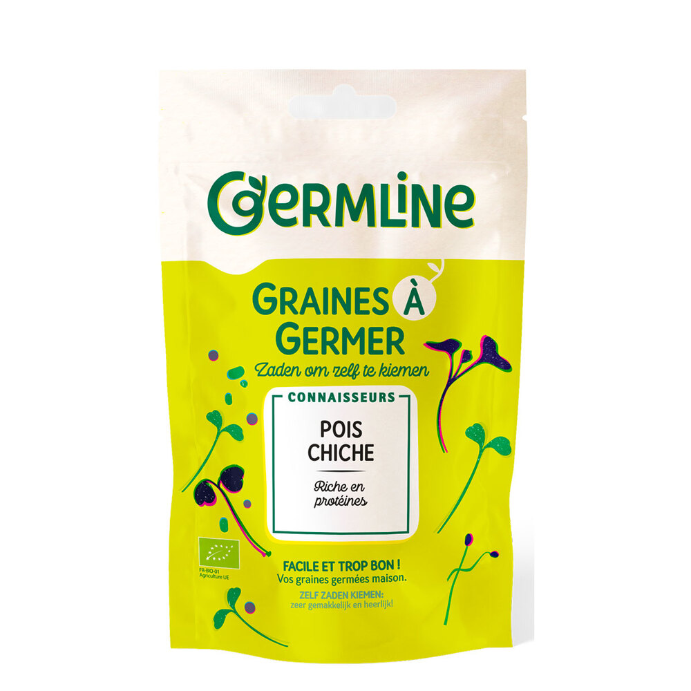 Graines à germer pois chiche Bio 200g | Greenweez