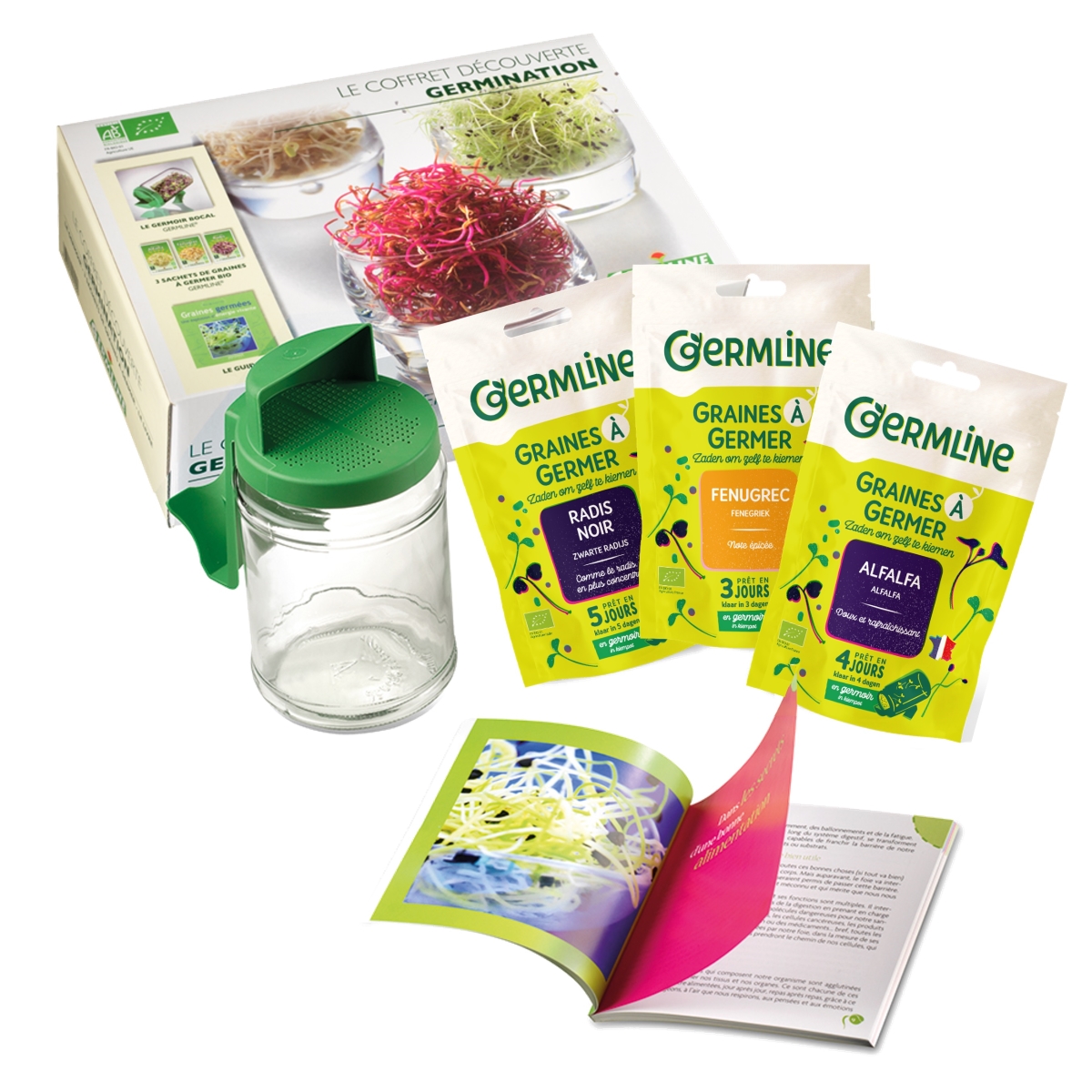 Coffret Découverte: Germoir et Graines à Germer | Greenweez
