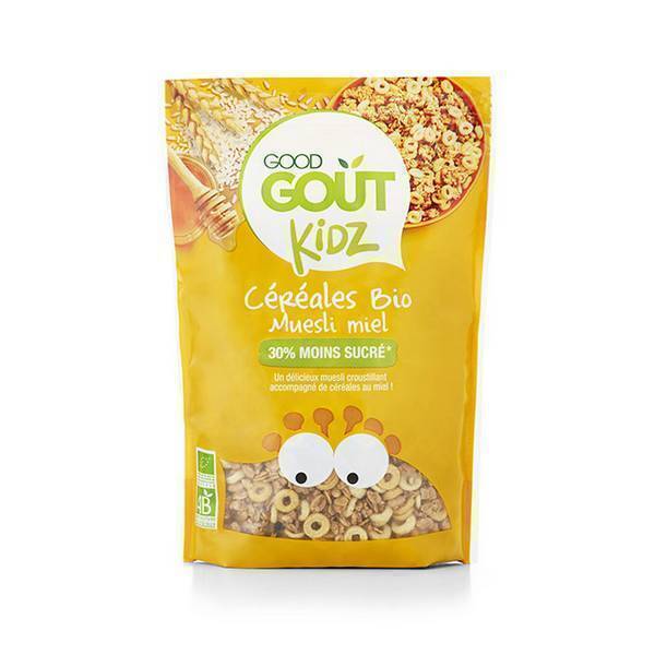 Céréales bio muesli miel 300g | Greenweez