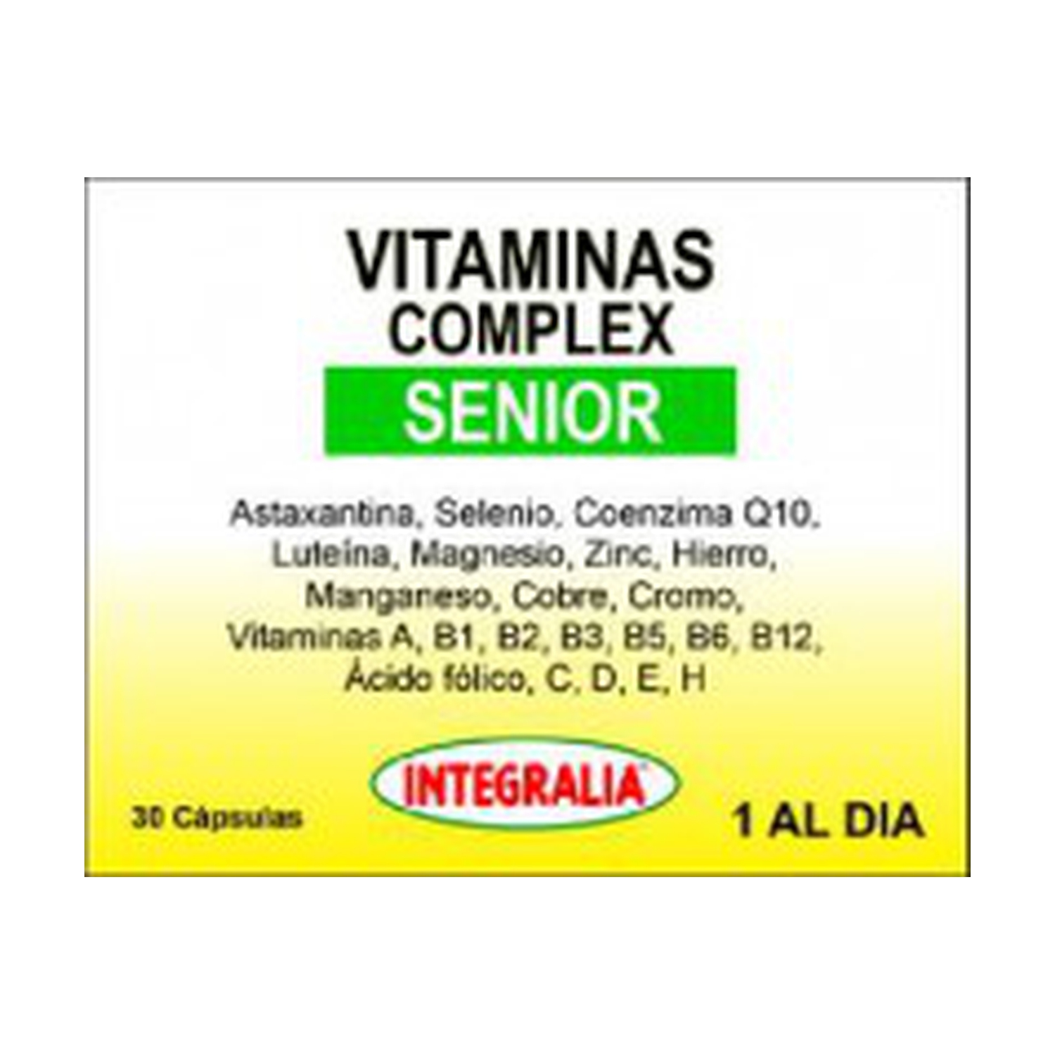 Vitamines complexes seniors 30 capsules | Greenweez