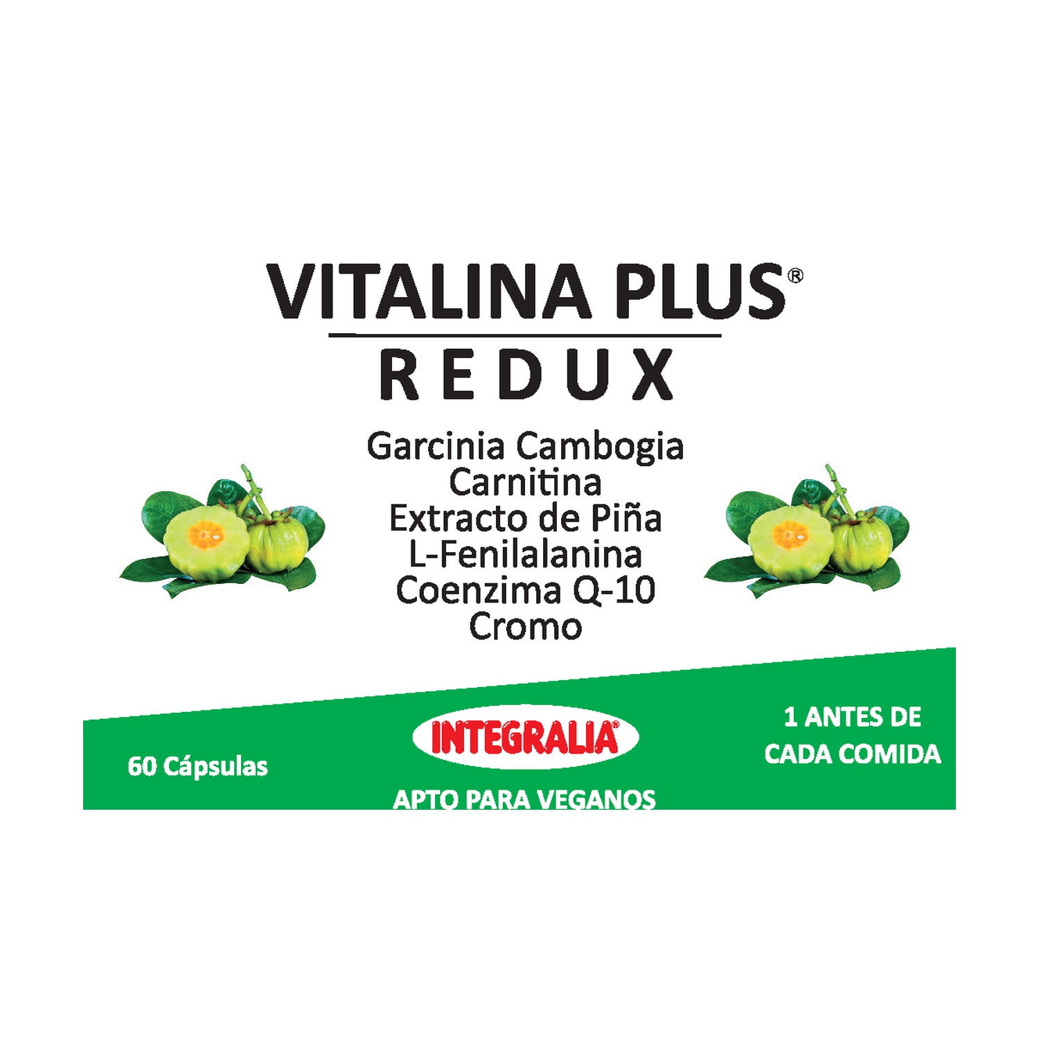 Vitalina Plus Redux Vegan 60 capsules | Greenweez
