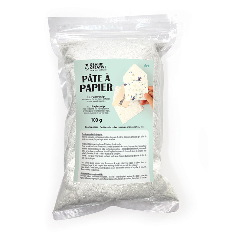 Pâte à papier mâché - 100 g | Greenweez