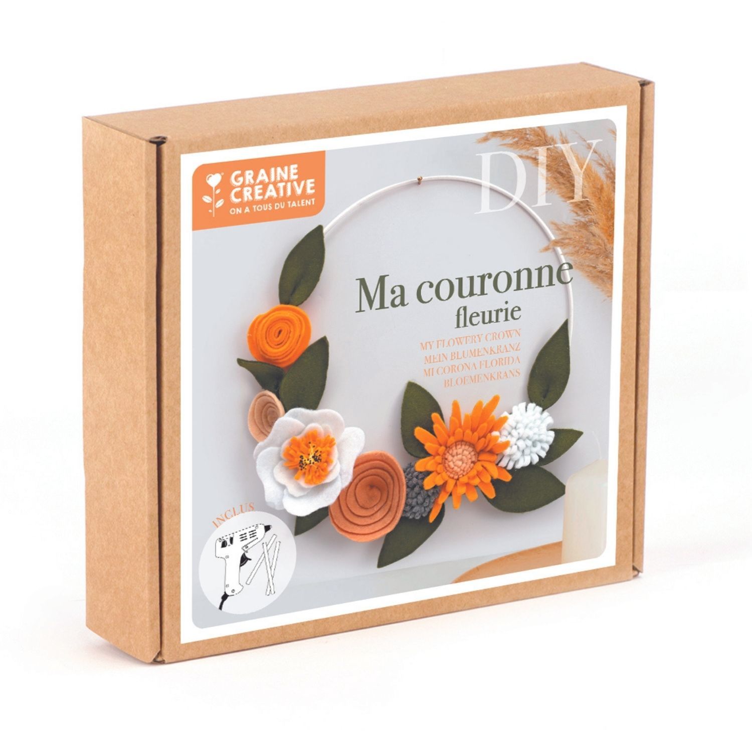 Kit DIY Ma couronne Fleurie | Greenweez